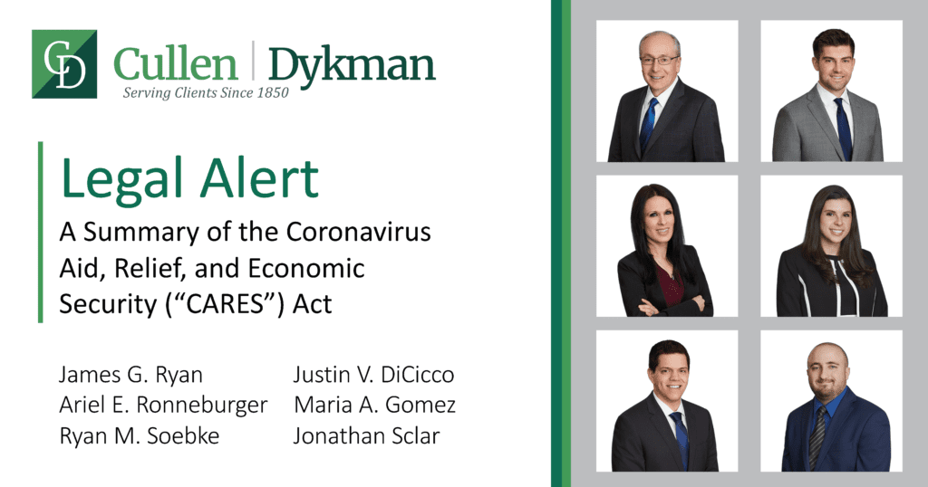 A Summary of the Coronavirus Aid, Relief, and Economic Security (“CARES ...