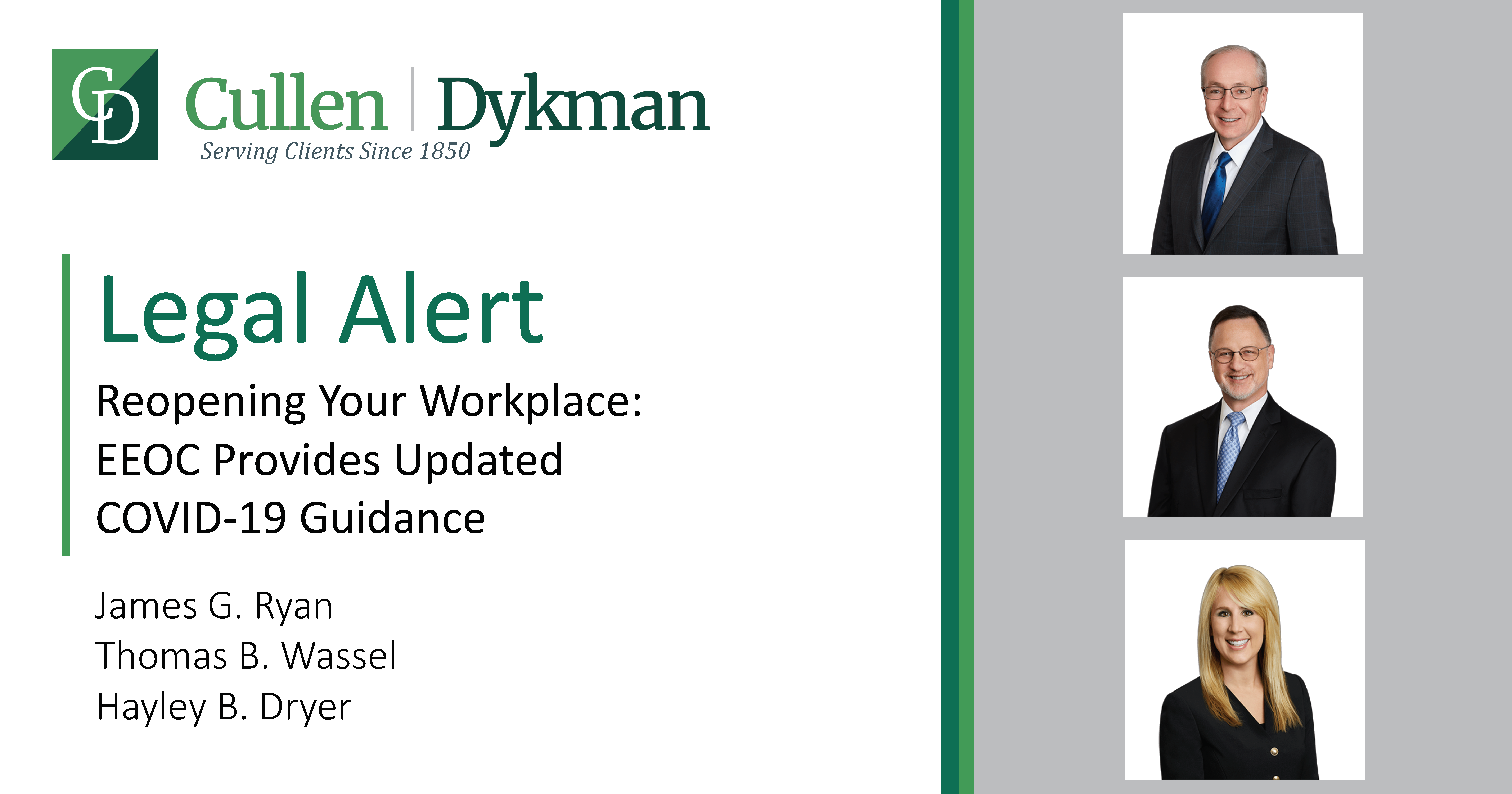 Reopening Your Workplace: EEOC Provides Updated COVID-19 Guidance ... Reopening Your Workplace: EEOC Provides Updated COVID-19 Guidance ...