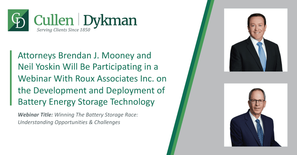 Attorneys Brendan J. Mooney and Neil Yoskin Will Be Participating in a ...