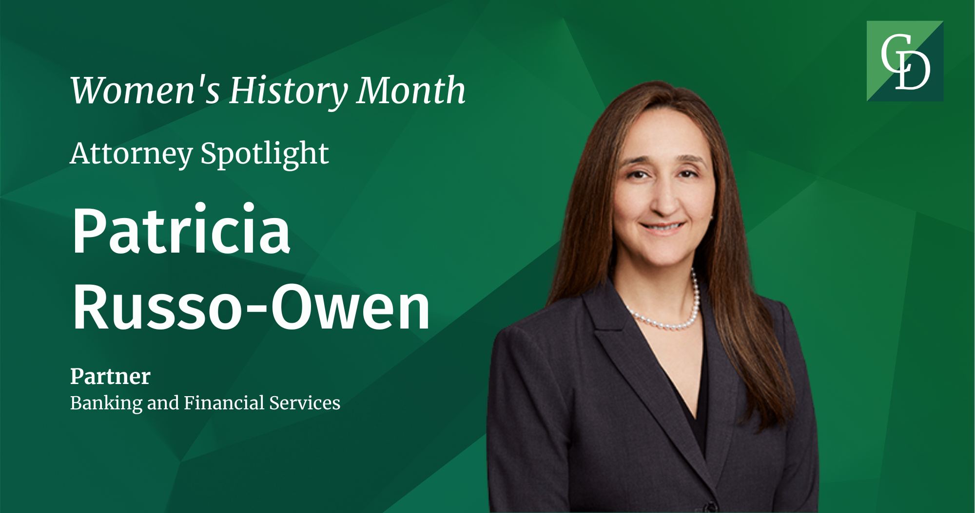 Women's History Month Attorney Spotlight: Patricia Russo-Owen - Cullen ...