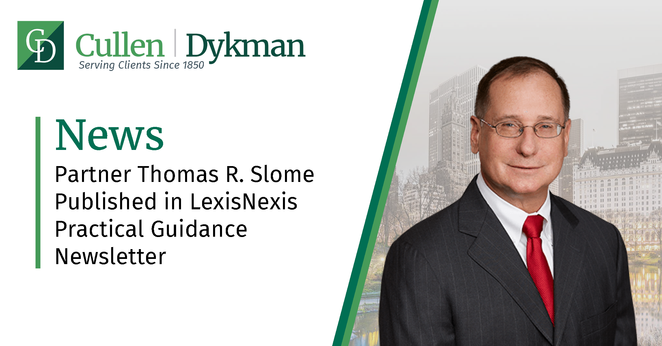 Partner Thomas R. Slome Published in LexisNexis Practical Guidance ...