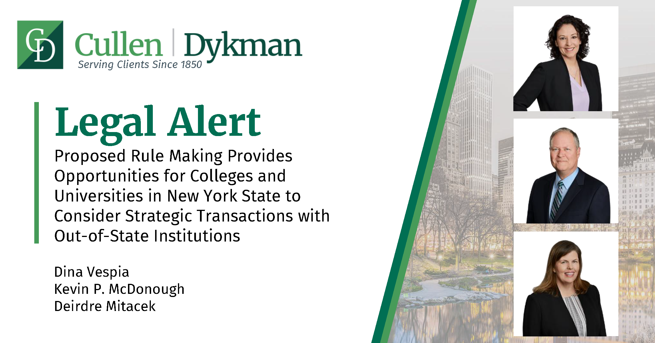 Proposed Rule Making Provides Opportunities for Colleges and ...