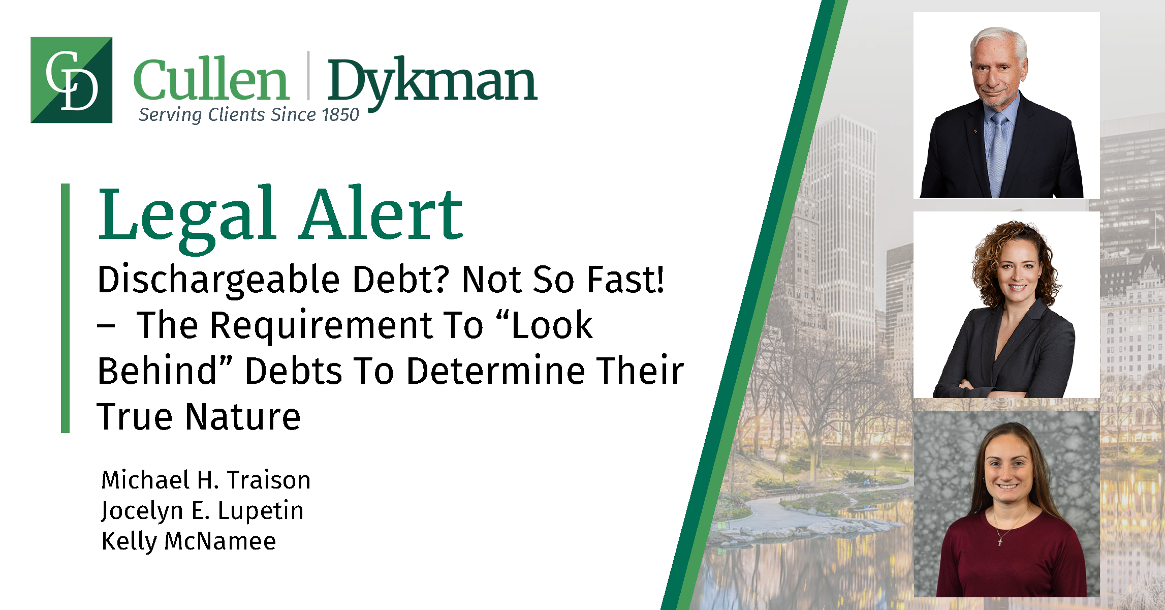 Dischargeable Debt? Not So Fast! – The Requirement To “Look Behind ...