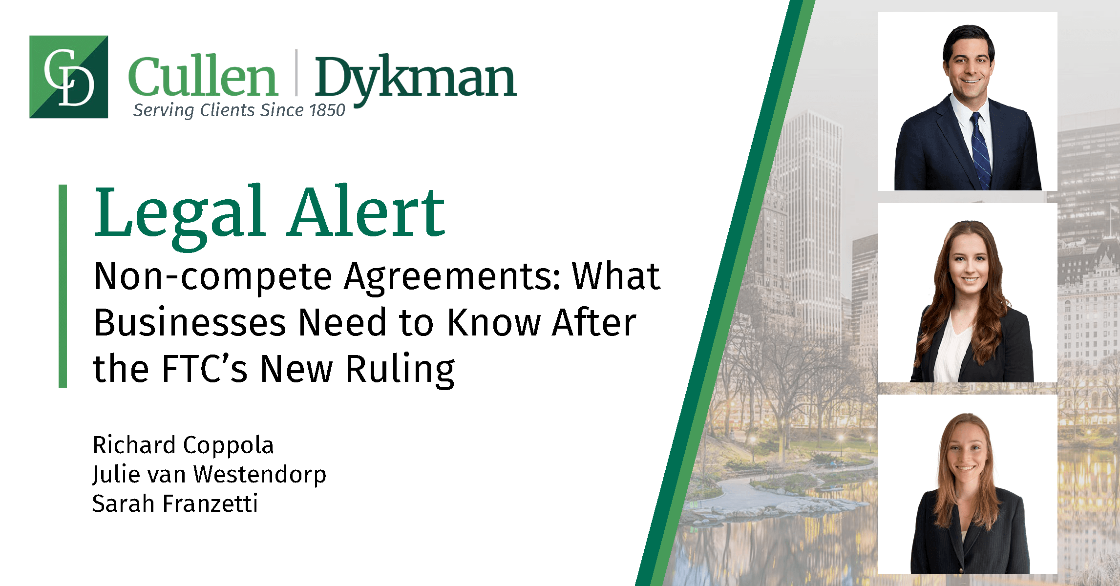 Non-compete Agreements: What Businesses Need to Know After the FTC’s New Ruling - Cullen and ...