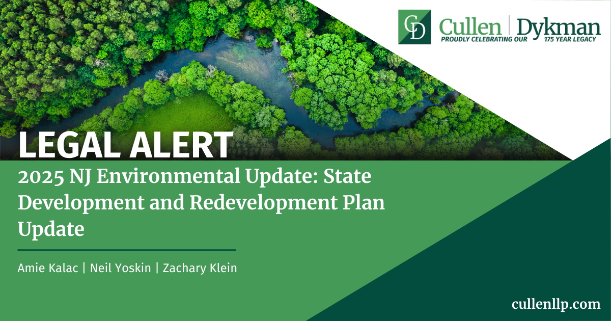 2025 NJ Environmental Update: State Development and Redevelopment Plan ...